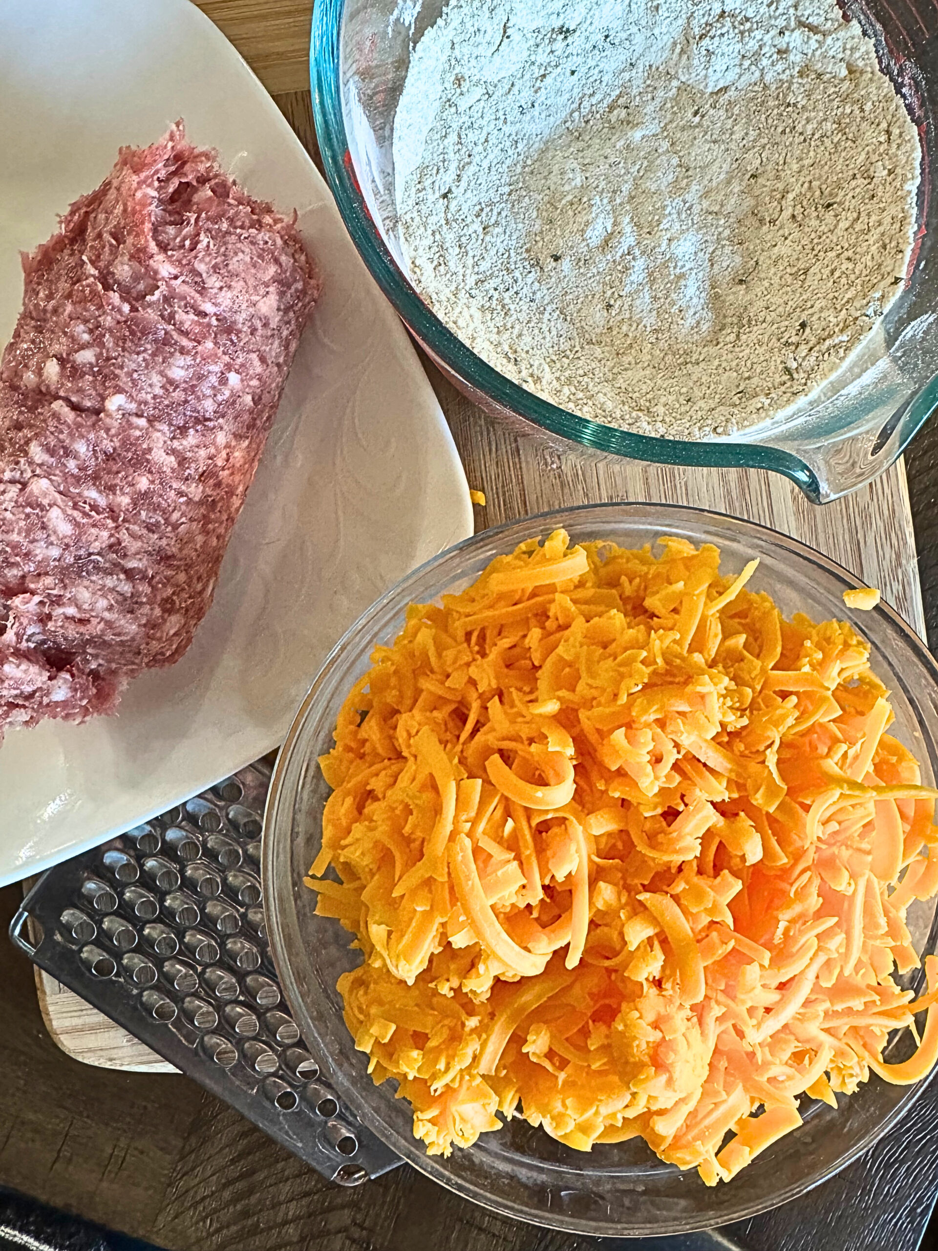 Quick and Easy Sausage Balls made with Fresh Milled Flour